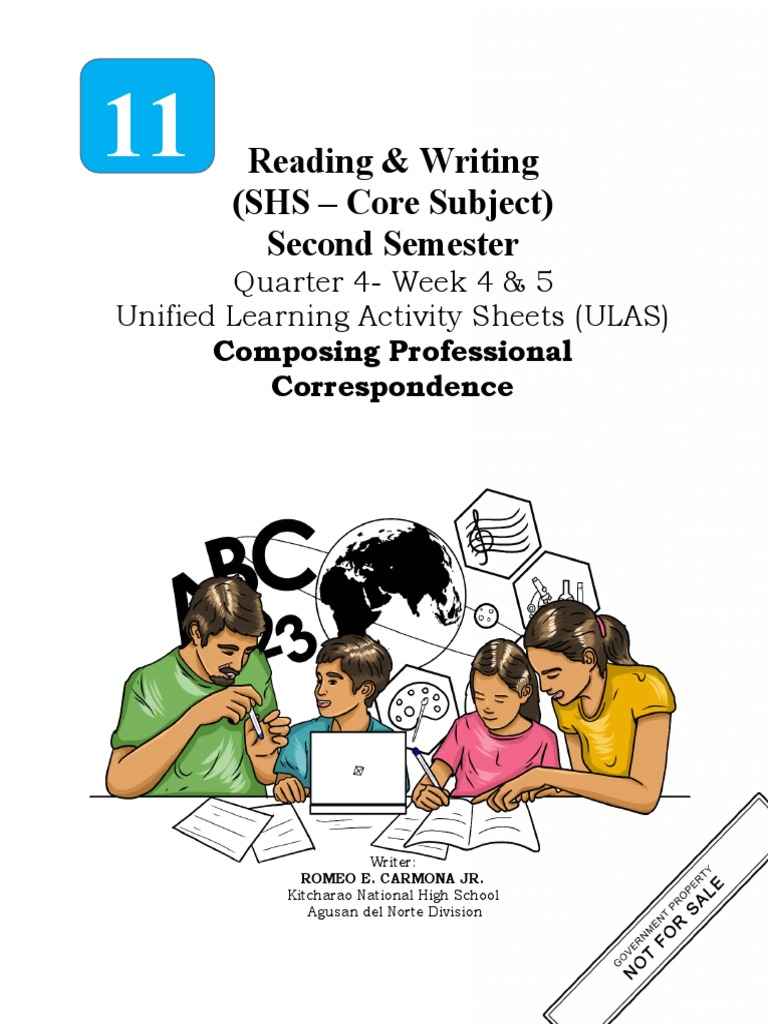 Reading-Writing Q4 Week-4 | PDF