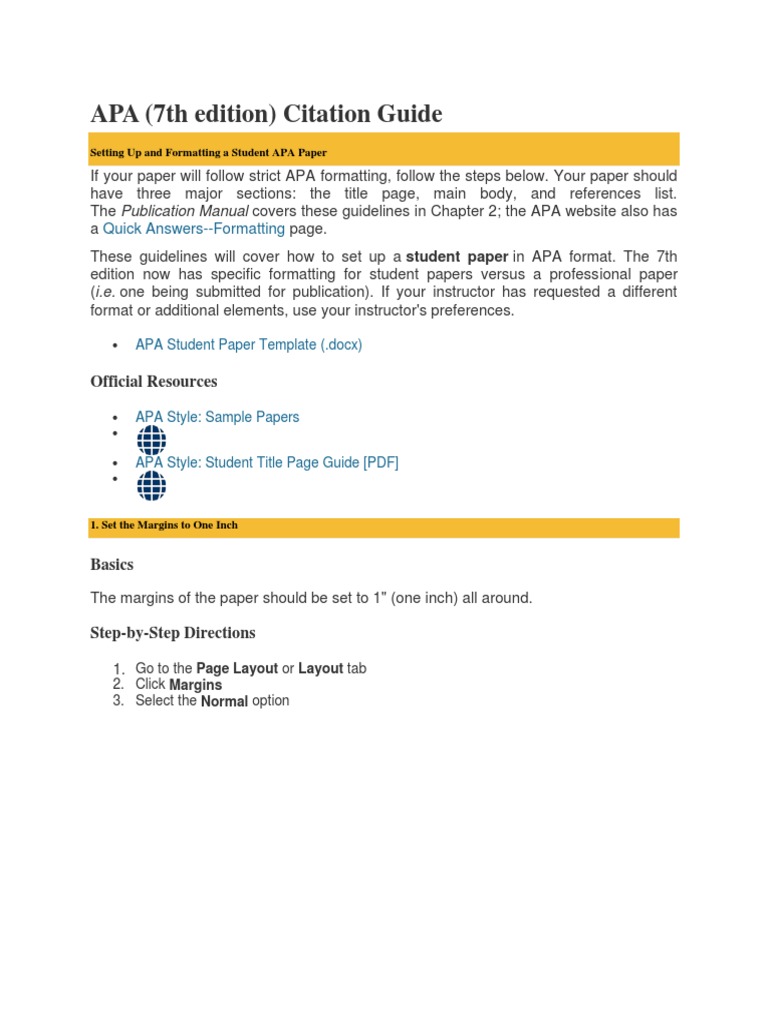 APA 7th Edition | PDF