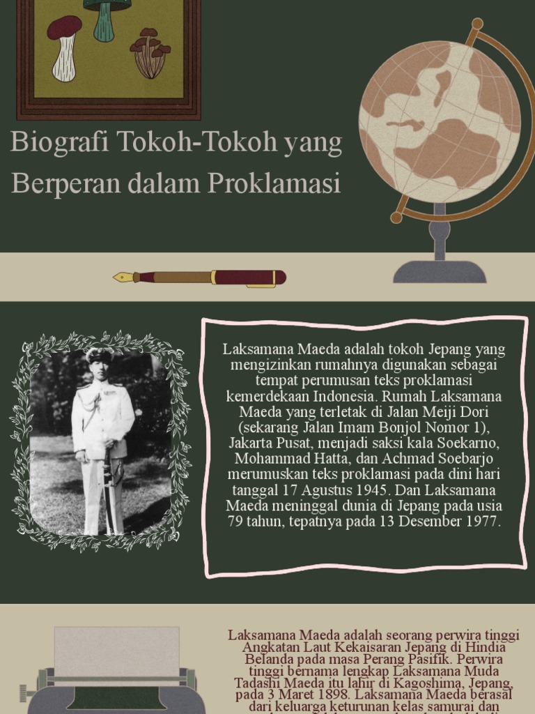 Biografi Tokoh-Tokoh Proklamasi | PDF