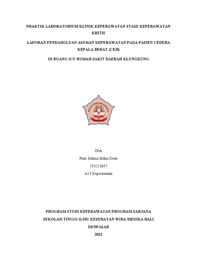 Revisi - LP CKB - Maha Dewi | PDF