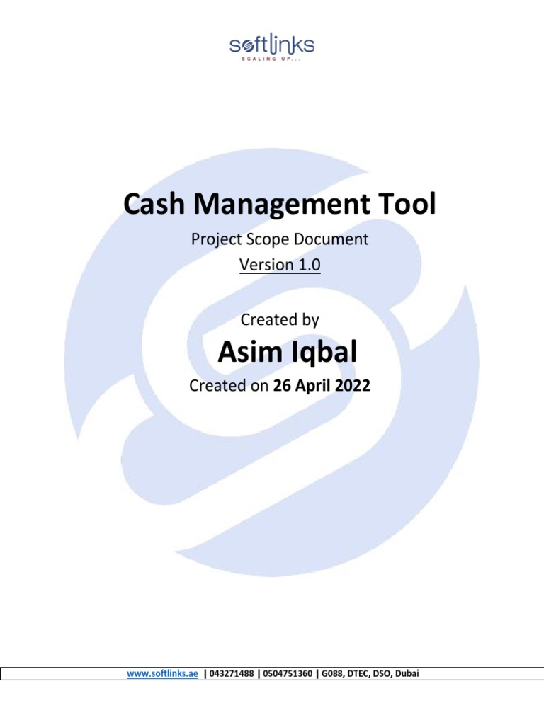 Project Scope | PDF | Computing | Software