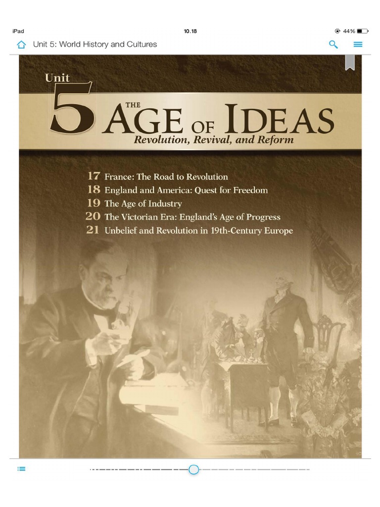 Unit 5 The Age of Ideas Revolution Revival and Reform | PDF
