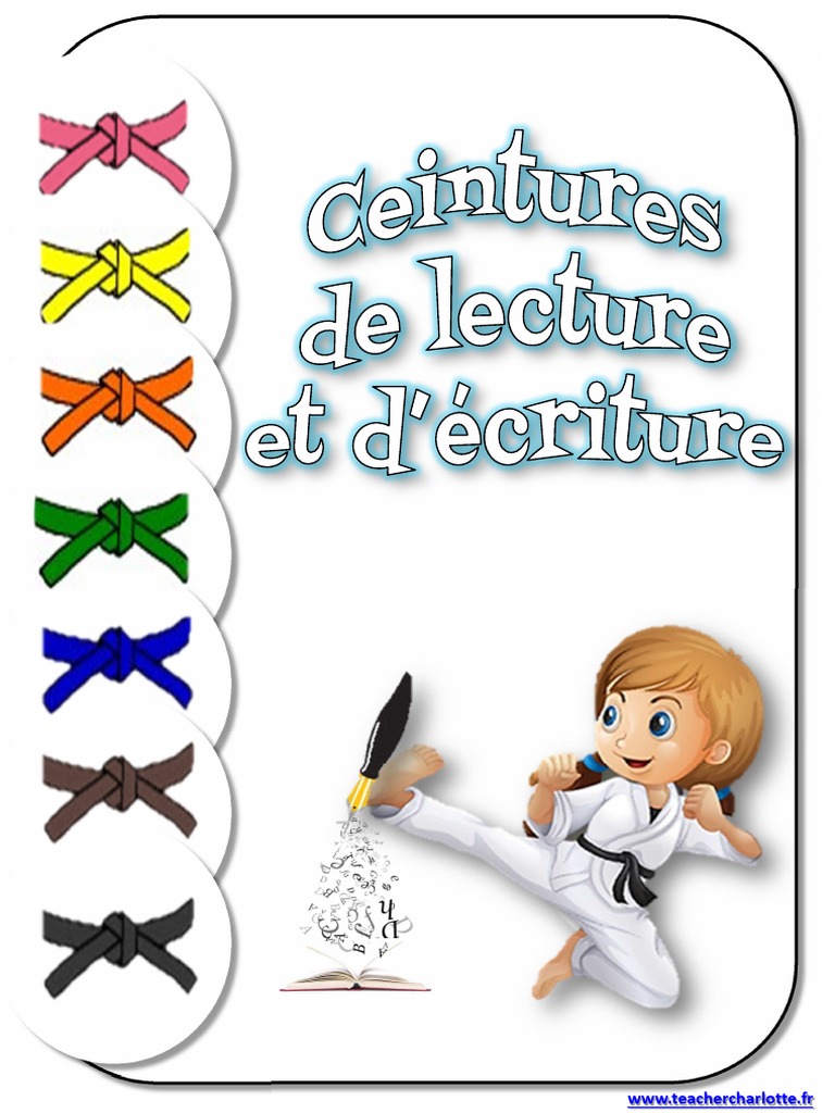 Ceintures de Lecture Et Écriture CP-CE1 | PDF