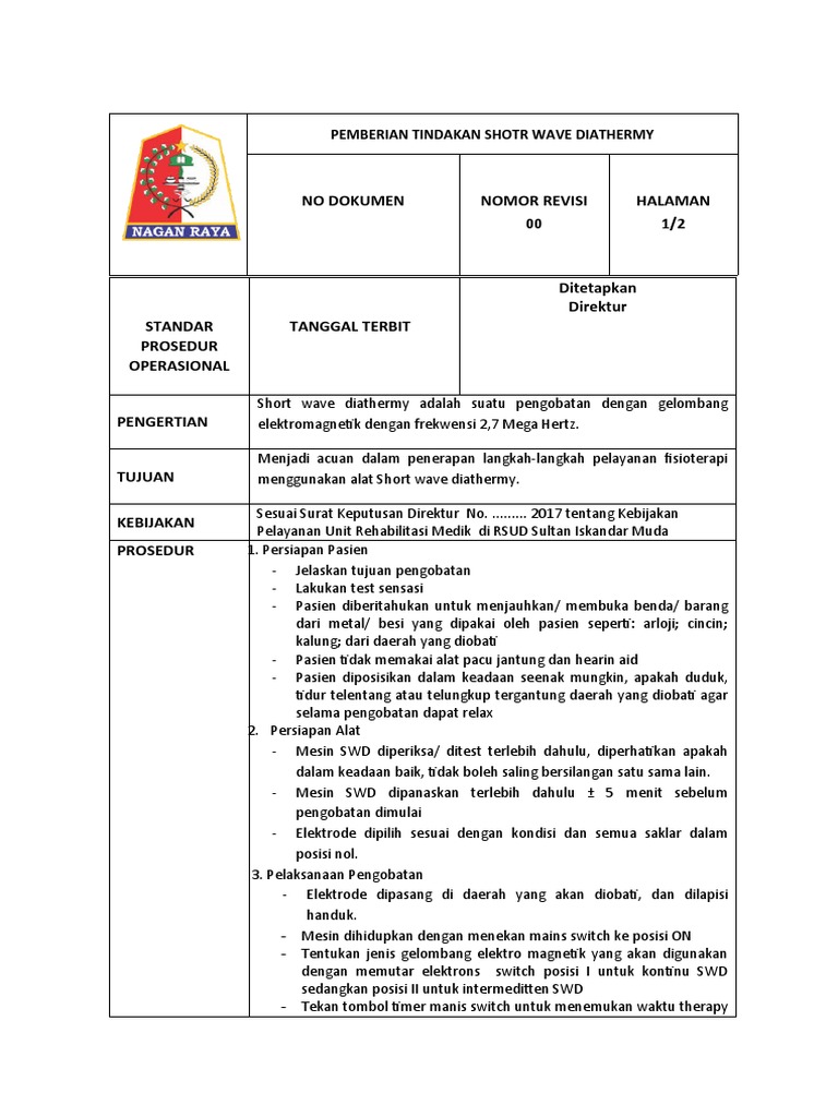 Pemberian Tindakan SWD | PDF