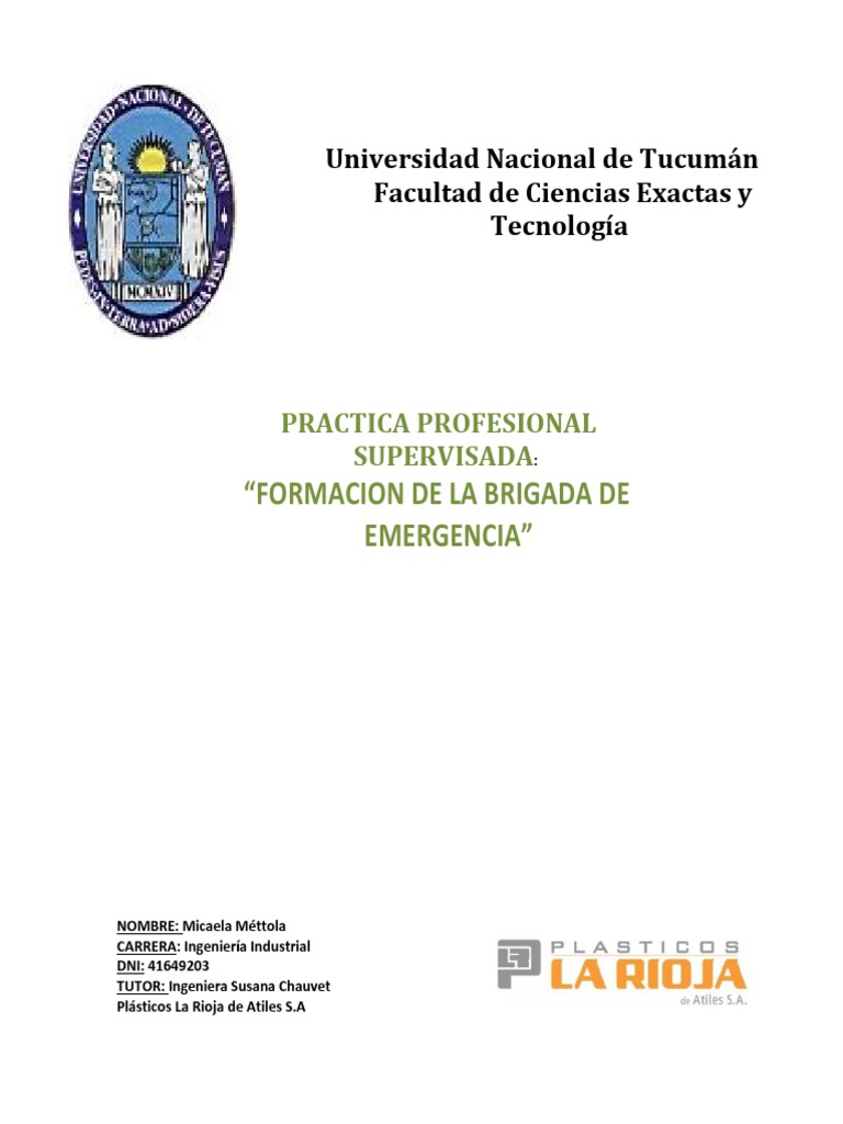 Formación Brigada de Emergencia | PDF