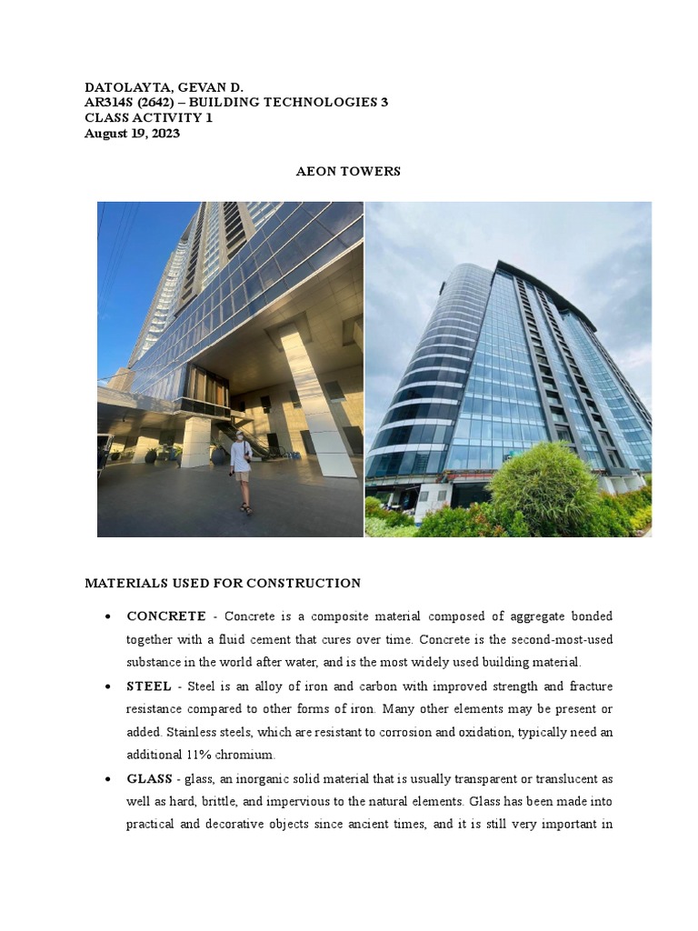 Datolayta Gevan 081923activity | PDF | Tile | Concrete