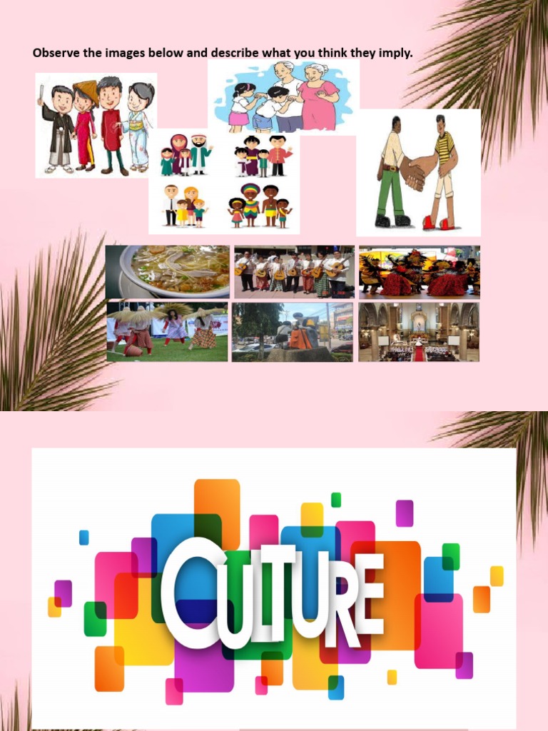 Ge08 Lesson 2 On Culture | PDF | Material Culture | Society