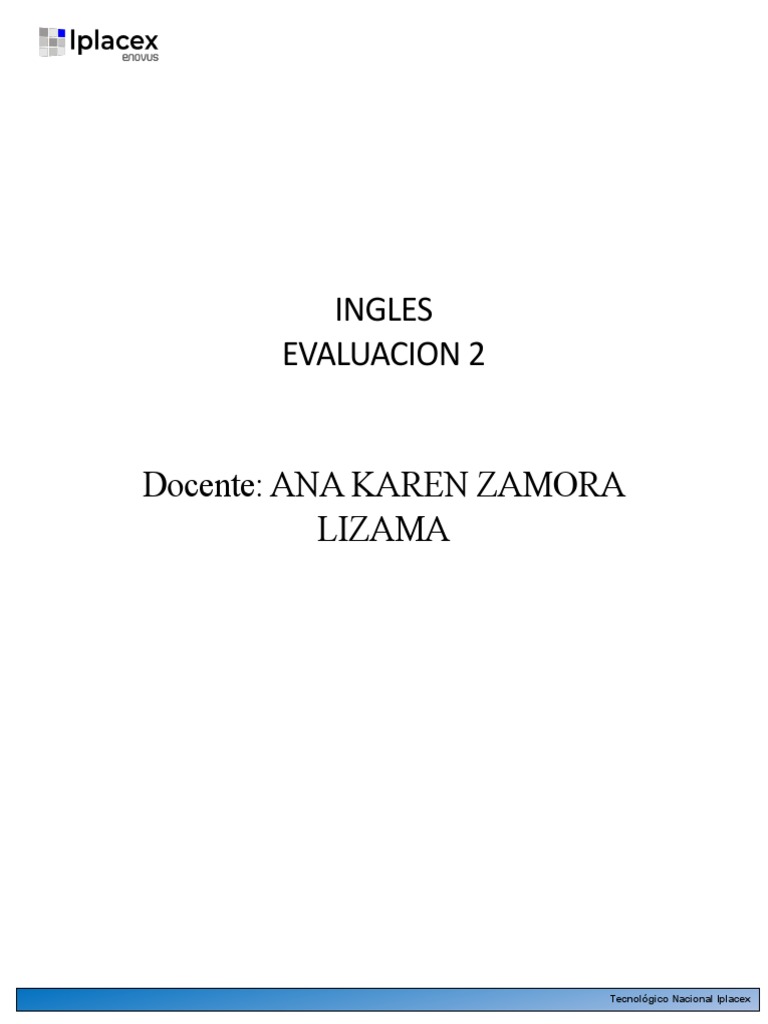 Ingles Basico E2 | PDF