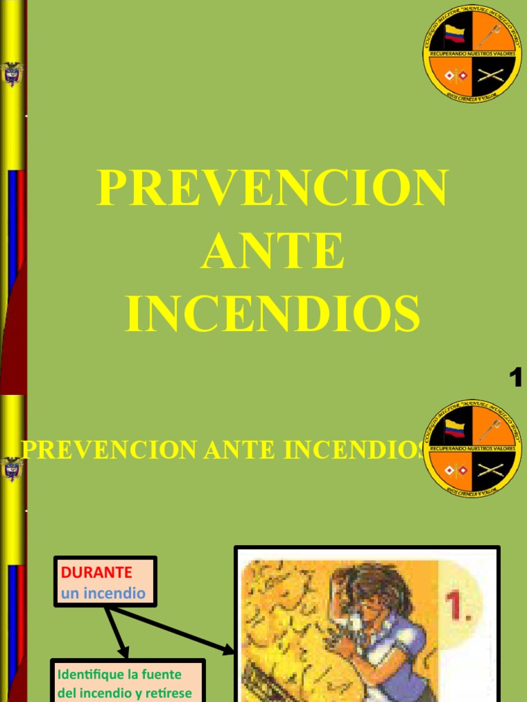 Guía de acción ante incendios | PDF