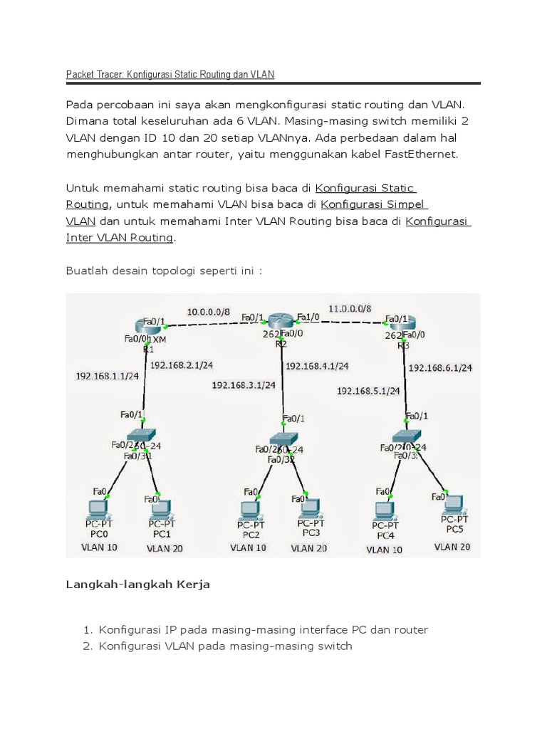VLAN Routing | PDF