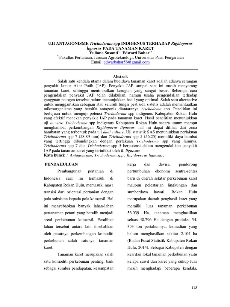 Sungkai 10. Jurnal Yuliana Susanti Upp | PDF