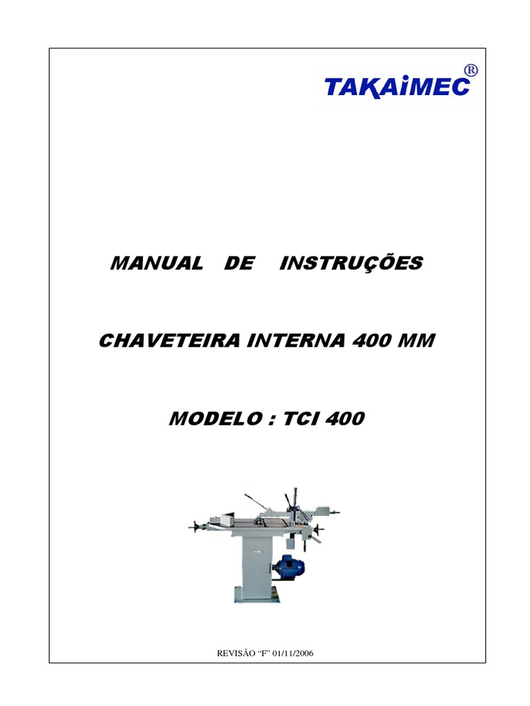 Manual Da TCI 400 AM REVISAO G.01.12.2011 | PDF