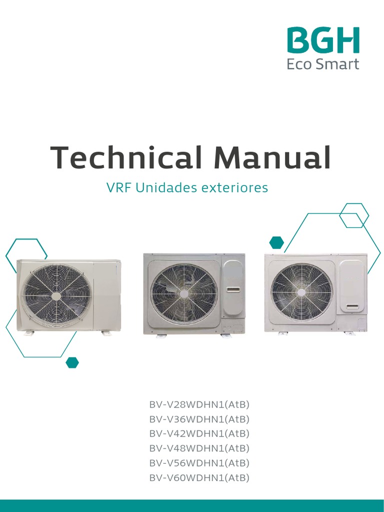 TM - Mini VRF ODU B | PDF | Mechanical Engineering | Manufactured Goods