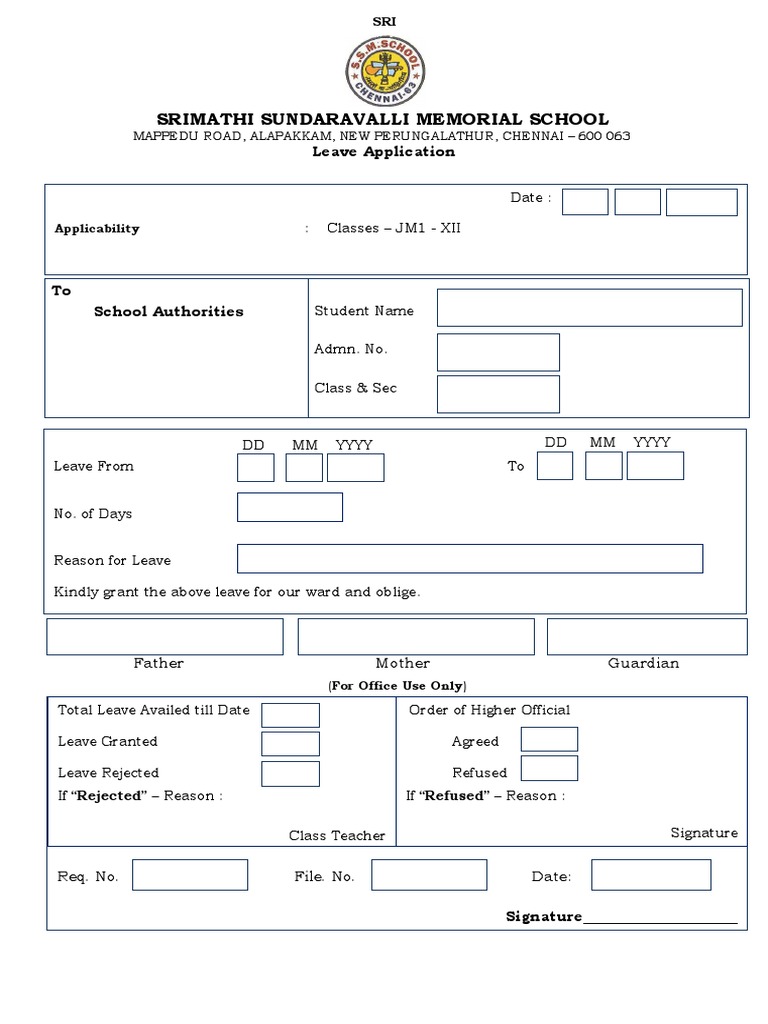 18 - Leave Application | PDF