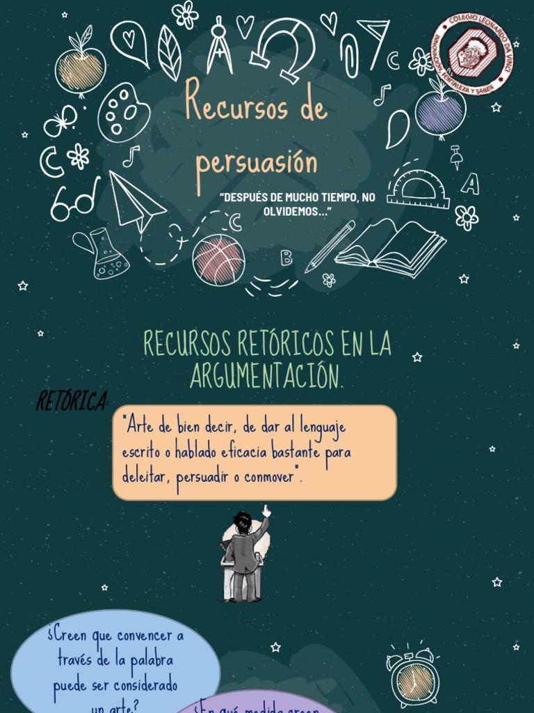 Recursos retóricos en argumentación | PDF | Retórica | Argumento