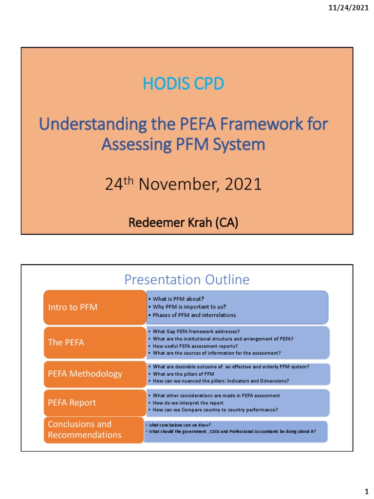 Pefa Framework | PDF