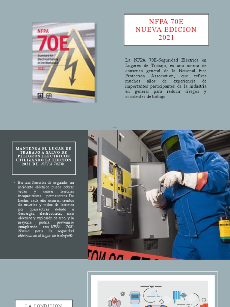 Edición 2021 NFPA 70E | PDF