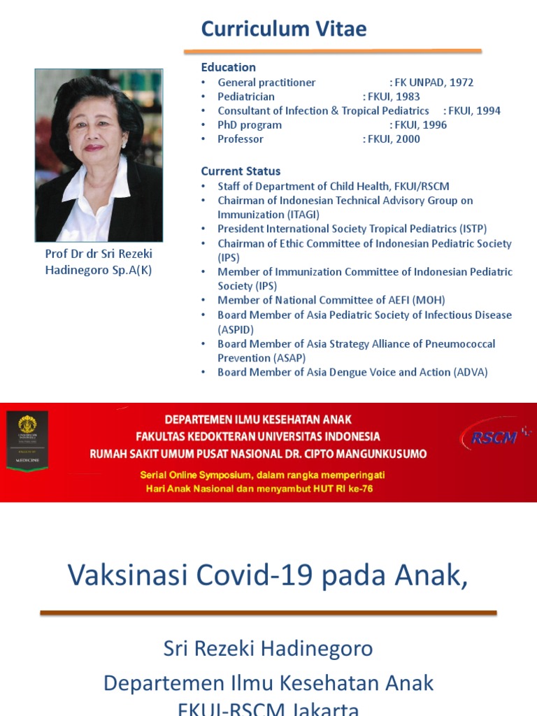 Materi Prof. Sri Rezeki Hadinegoro | PDF