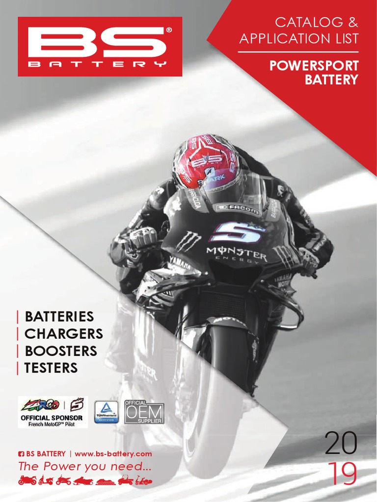 BS Battery Catalogue & Applications Guide | PDF | Technology & Engineering