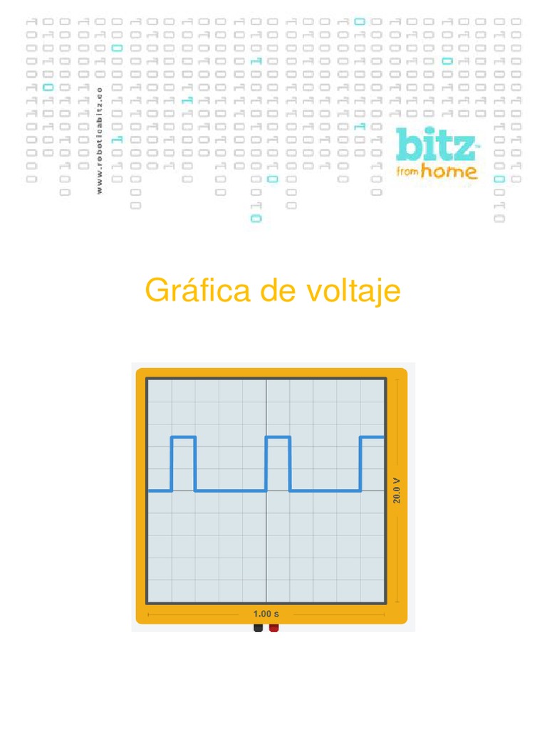 Guía 3 - Gráfica de voltaje | PDF | Diodo emisor de luz | Electrónica