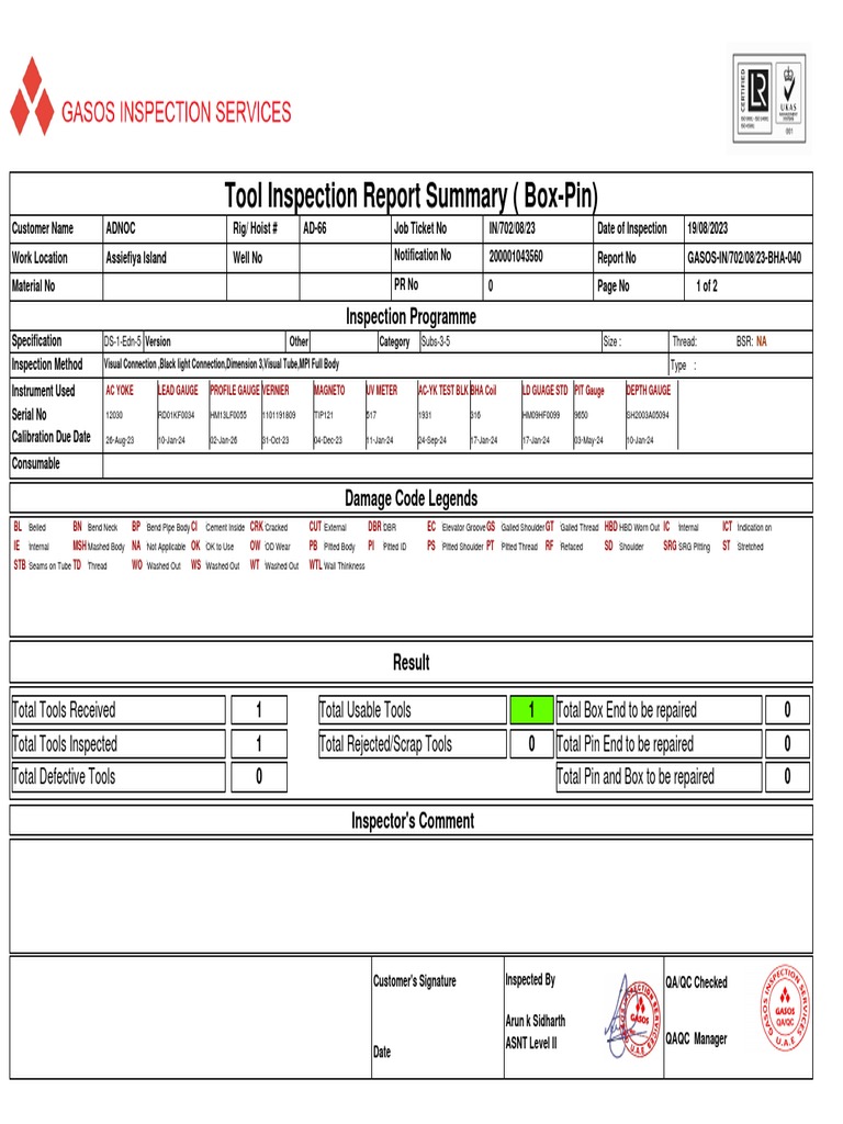 PIN X BOX | PDF | Pipe (Fluid Conveyance) | Civil Engineering