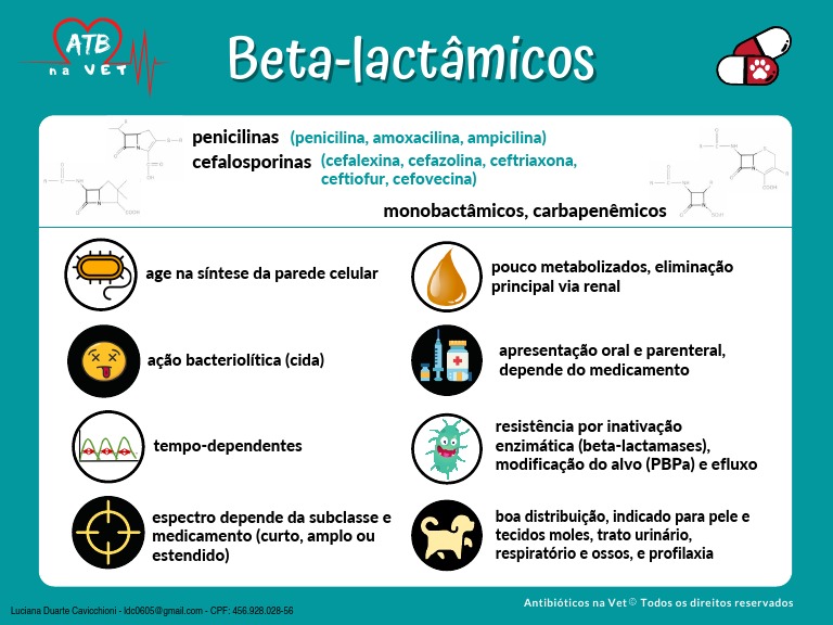 ABV Aula 4 - 1 - Beta-lactâmicos | PDF