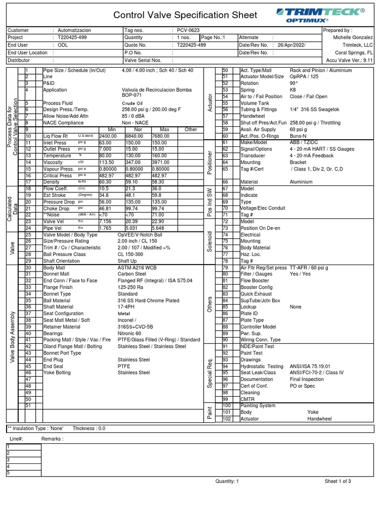 Data Sheets-T220425-499 | PDF | Valve | Pipe (Fluid Conveyance)