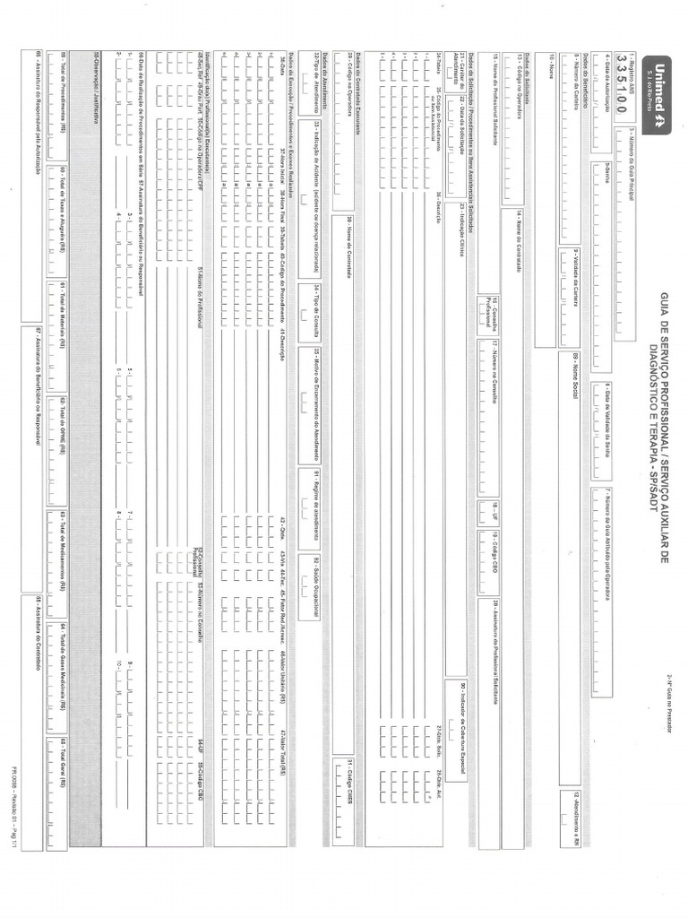 Guia Unimed Sadt | PDF