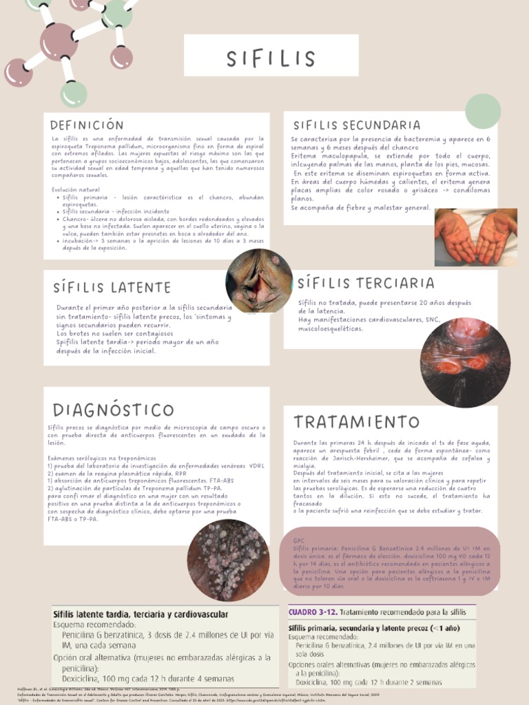 Sífilis | PDF | Especialidades Medicas | Enfermedades y trastornos