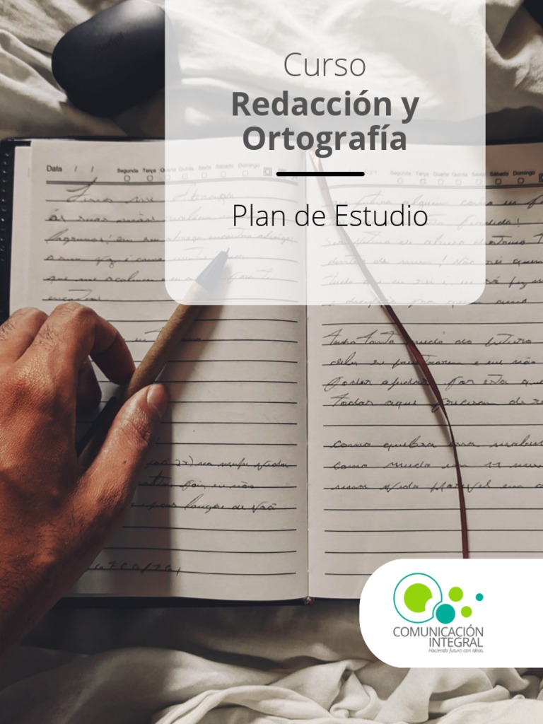 Plan de Estudio en Redacción y Ortografía | PDF