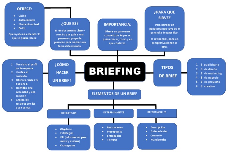 Briefing Mapa Conceptual | PDF | Business