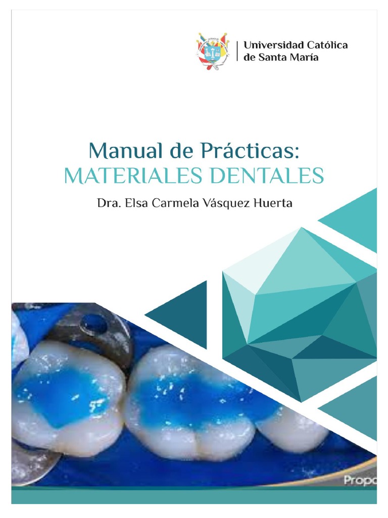 Manual de Practicas de Materiales Dentales | PDF | Yeso | Silicona