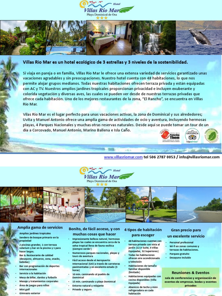 FactSheet Esp 2019 | PDF | Hotel