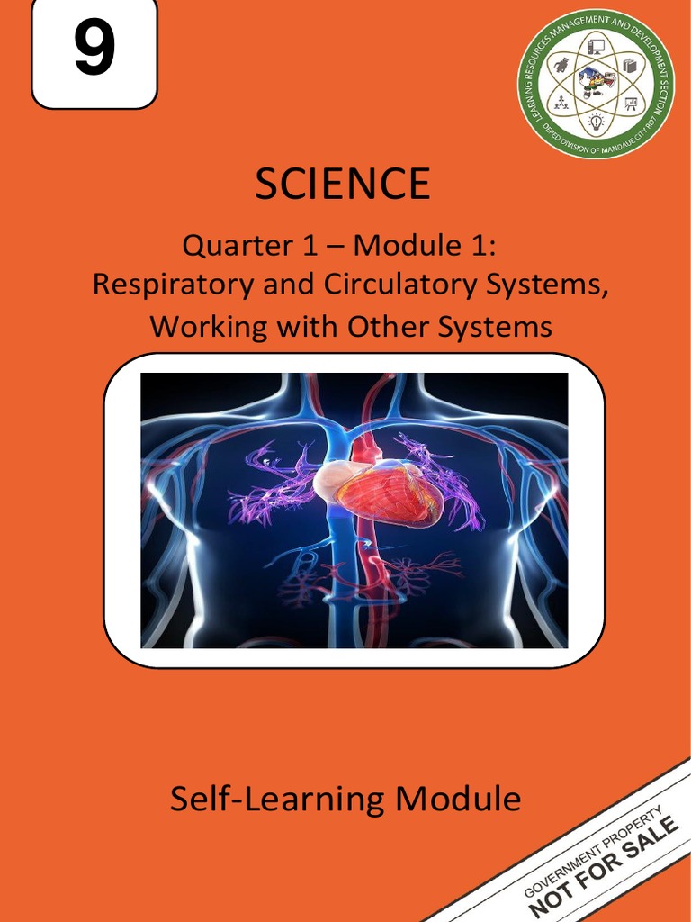 Science9 q1 Slk1 Respiratory and Circulatory Systems Working With Other ...
