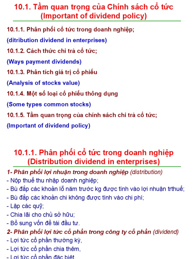 Bài giảng C10 | PDF