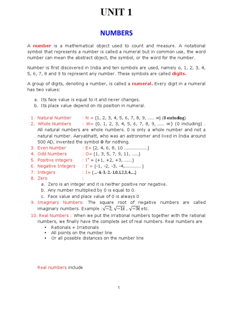 Bba - Business Mathematics | PDF | Numbers | Equations