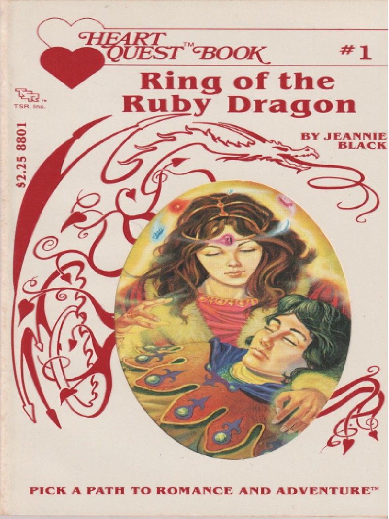 HeartQuest 01 Ring of The Ruby Dragon - TSR08801 - Jeannie Black - C2Doia | PDF