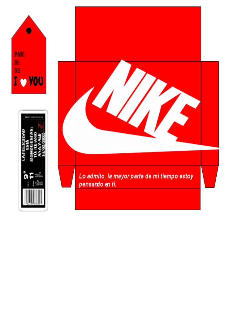 Caja Nike | PDF