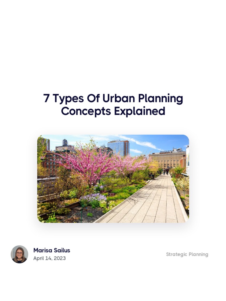 7 Types of Urban Planning Concepts Explained _ ClearPoint Strategy ...