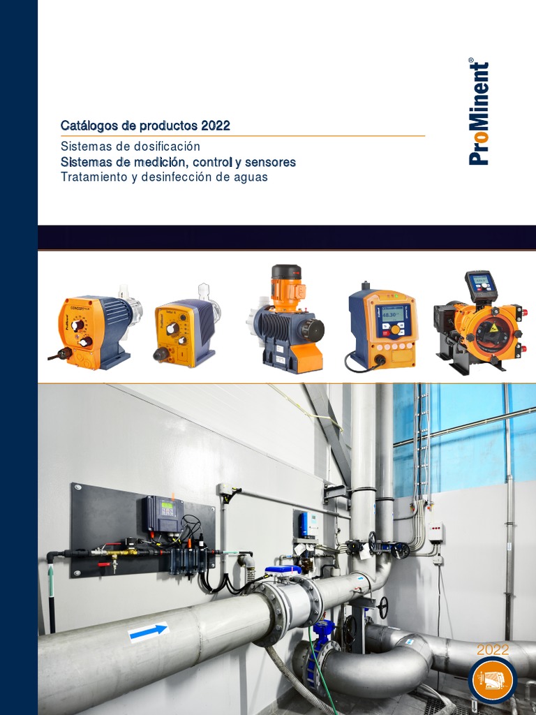 Catalogo Prominent Bombas Dosificadoras y Medicion | PDF | Agua ...