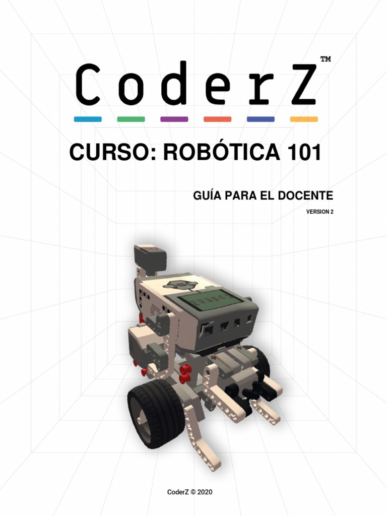 Robótica 101 Guía para El Docente v2 - SP (D) | PDF | Giroscopio | Robot