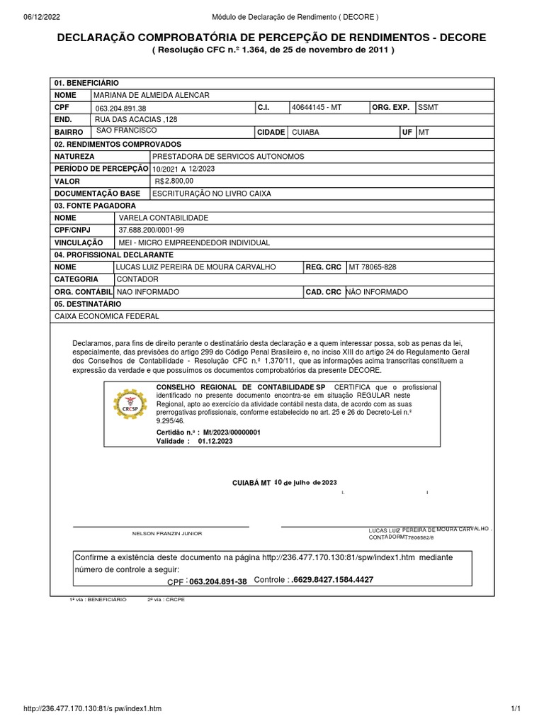 Decore PDF | PDF | Contabilidade | Indústrias de serviços