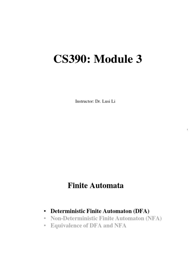 Module 3 Pdf Algorithms Logic 