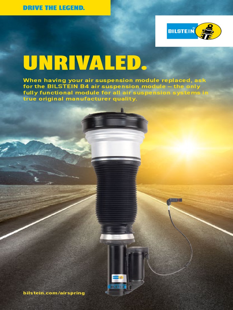 BILSTEIN Air Suspension Module Flyer 105x210 EN LR | PDF | Manufactured ...