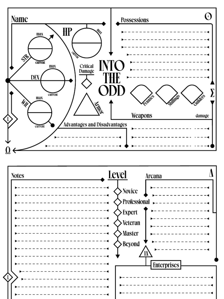 ItO - Sheet - Double-Sided - A5 | PDF