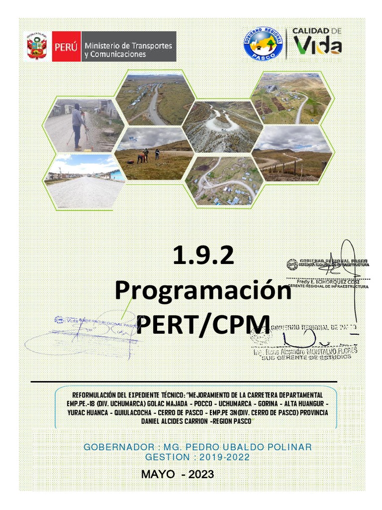 192 Programacion Pert Cpm Pdf Hormigón Sector Secundario De 5665