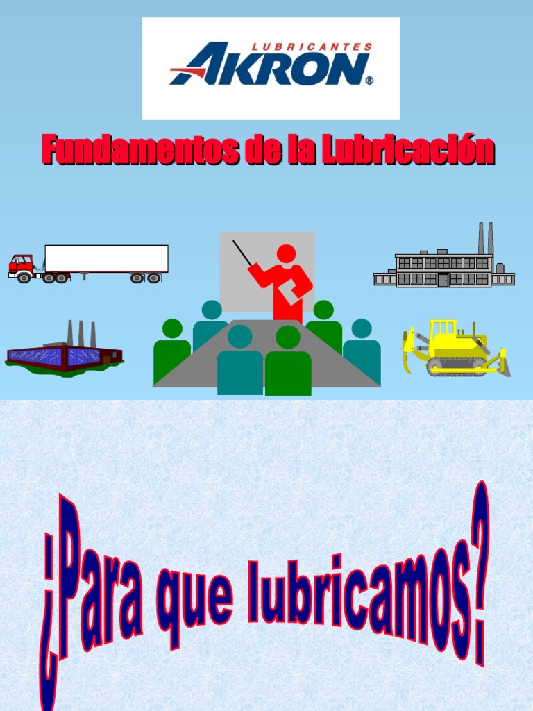 Fundamentos de La Lubricación | PDF | Lubricante | Petróleo