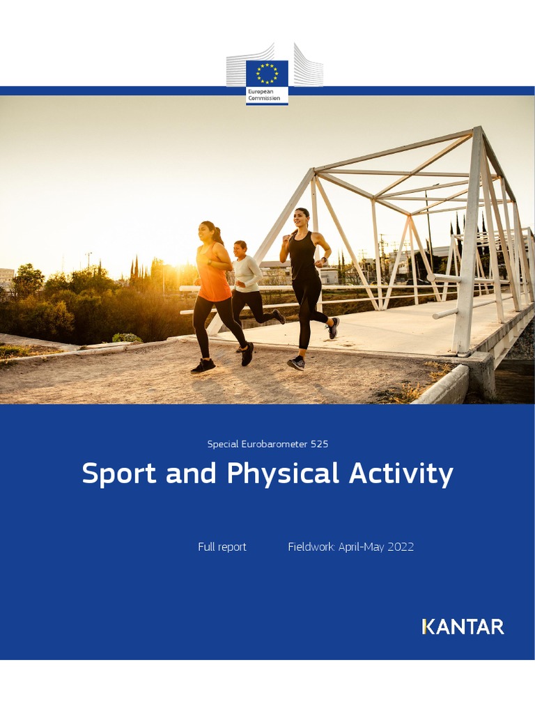 Sport Physical Activity 2022 Eb525 Report en | PDF | European Union | Sports