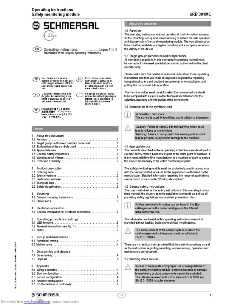 SRB 301MC | PDF | Fuse (Electrical) | Relay