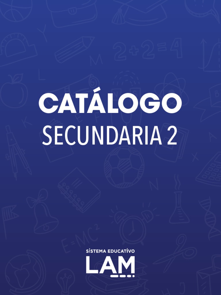 Catalogo Secundaria 2 | PDF